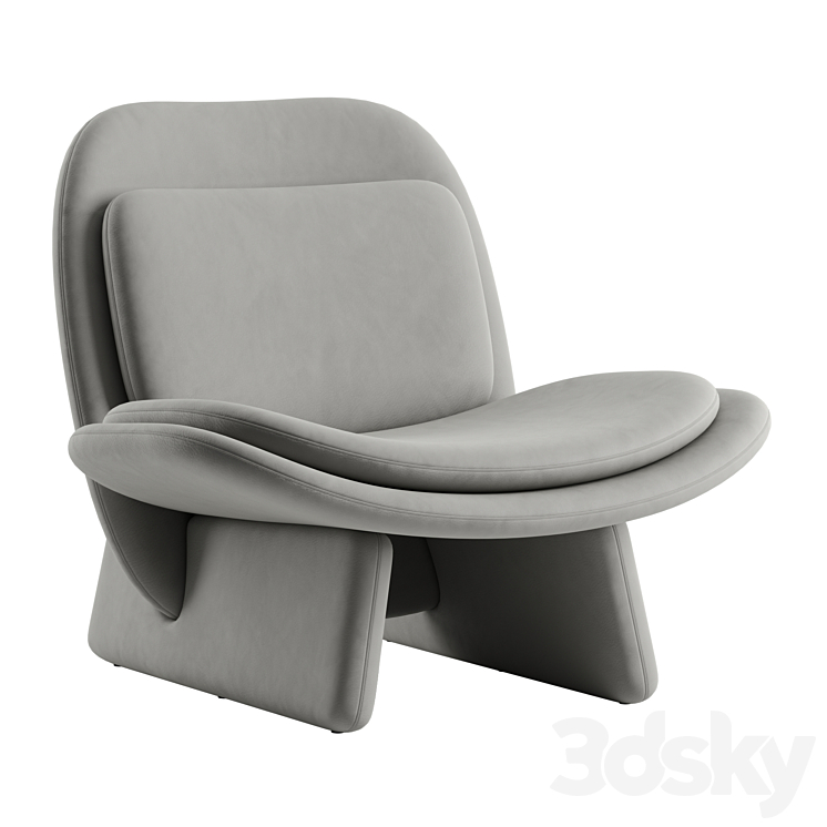 ELLI armchair by Baxter - Arm chair - 3D model