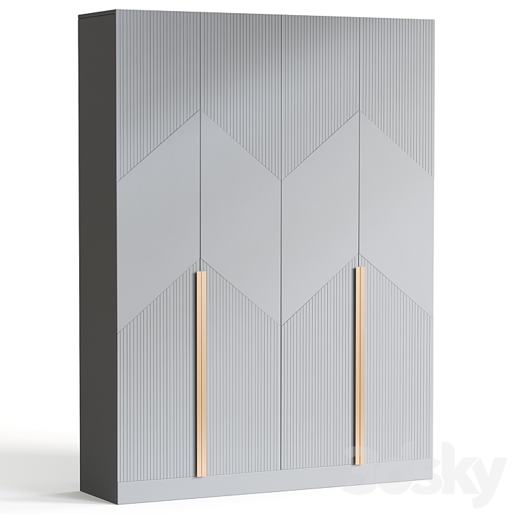 Vesta - Wardrobe & Display cabinets - 3D model