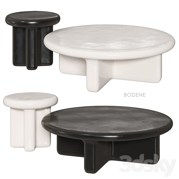 BODENE CB2 coffee table - Table - 3D model