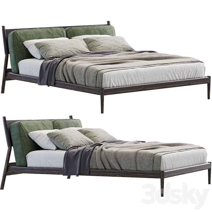 Bed Maddox By Lema - Bed - 3D model