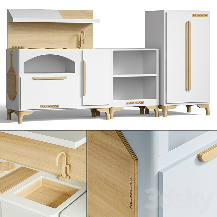 Luca Complete Kitchen Bundle - Toy - 3D model