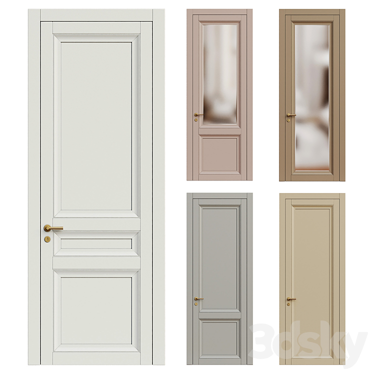 Interior door 152 - Stella unidoor - Doors - 3D model