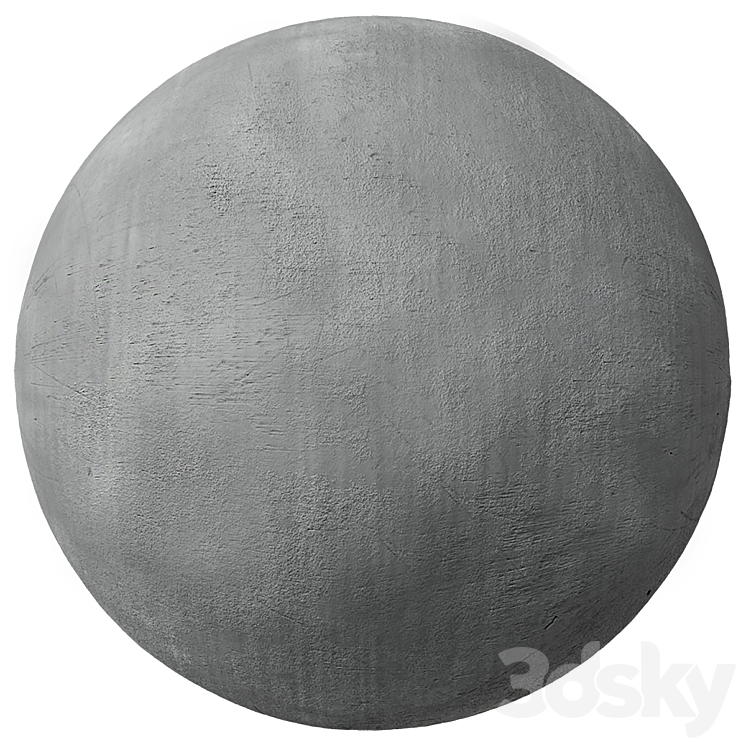 concrete 4k texture seamless #13 - Stone - 3D model