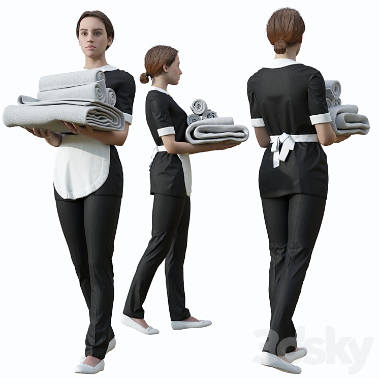 Housemaid - Creature - 3D model