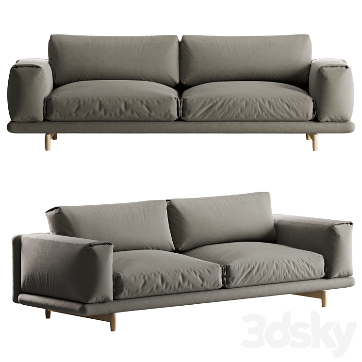 Rest Sofa - Sofa - 3D model