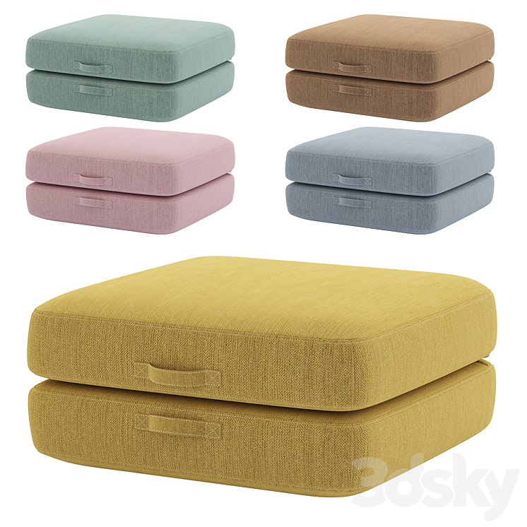 Pillow for the children's room Dots floor cushion from NIDI - Other ...
