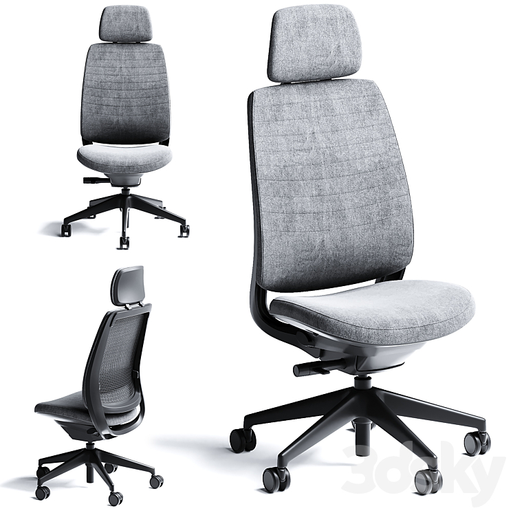 Series 2 office chair - Office furniture - 3D model