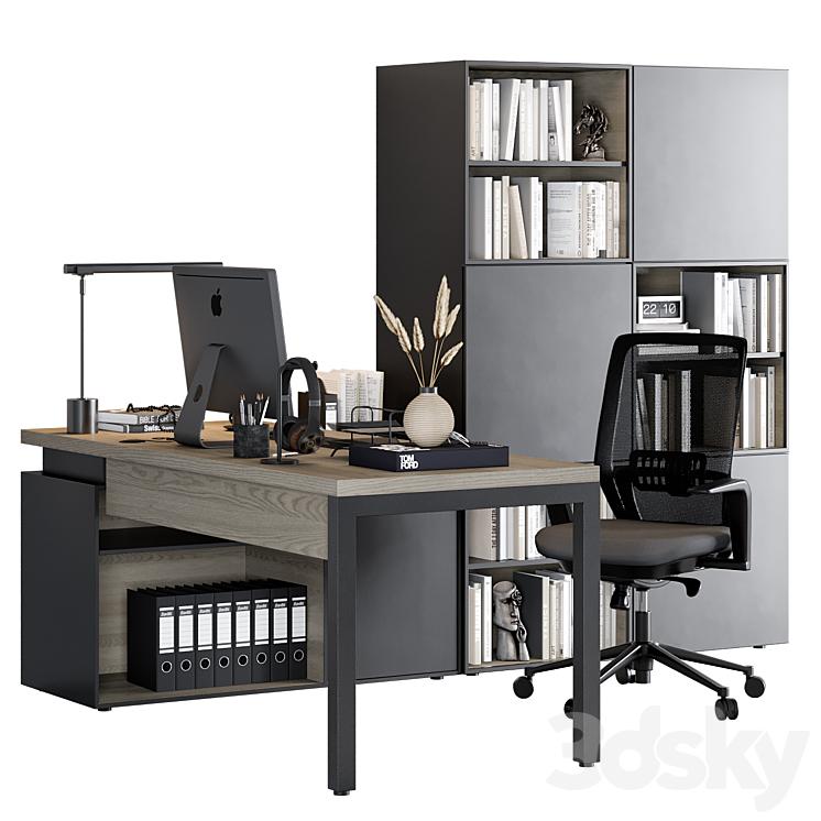 Boss Desk - Office Furniture 05 - Office furniture - 3D model