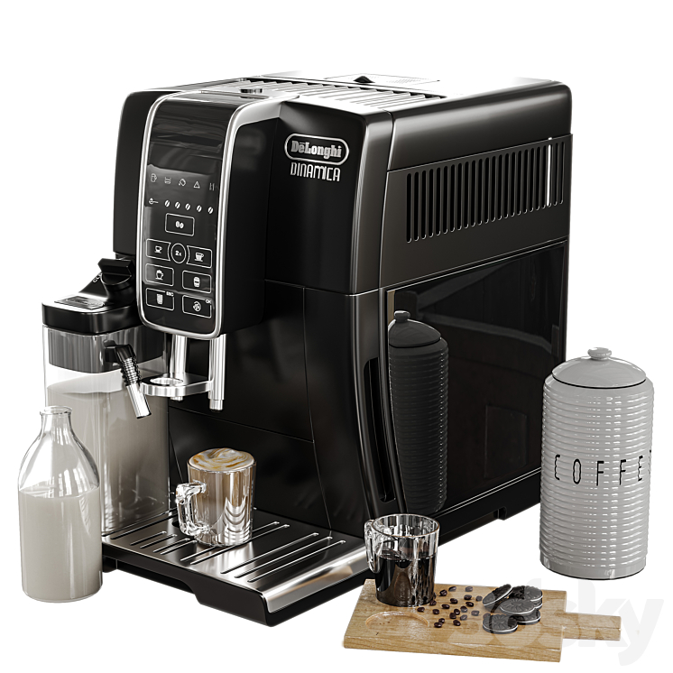 DeLonghi COFFEE MAKERS01 - Kitchen appliance - 3D model