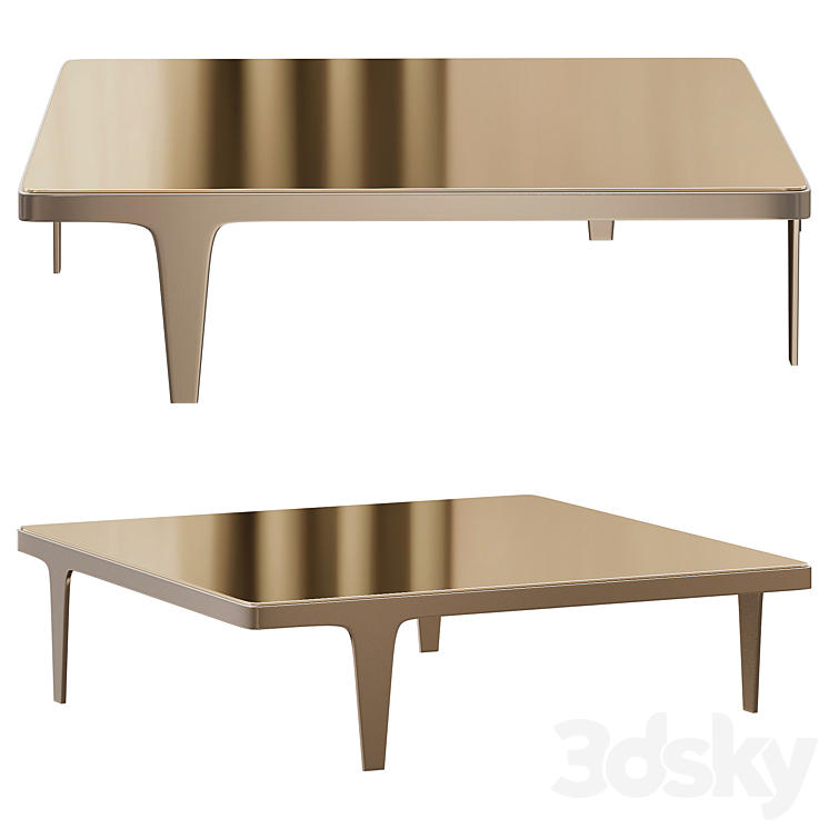 Herman By Natuzzi Italia - Table - 3D model