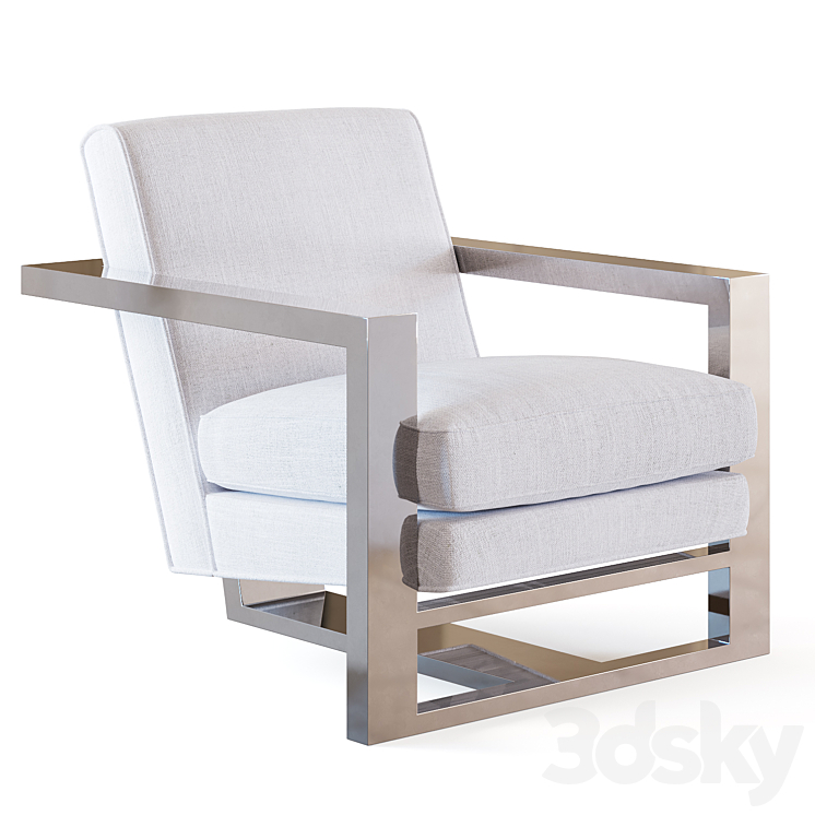 Restoration Hardware Cool Roger Chair - Arm chair - 3D model