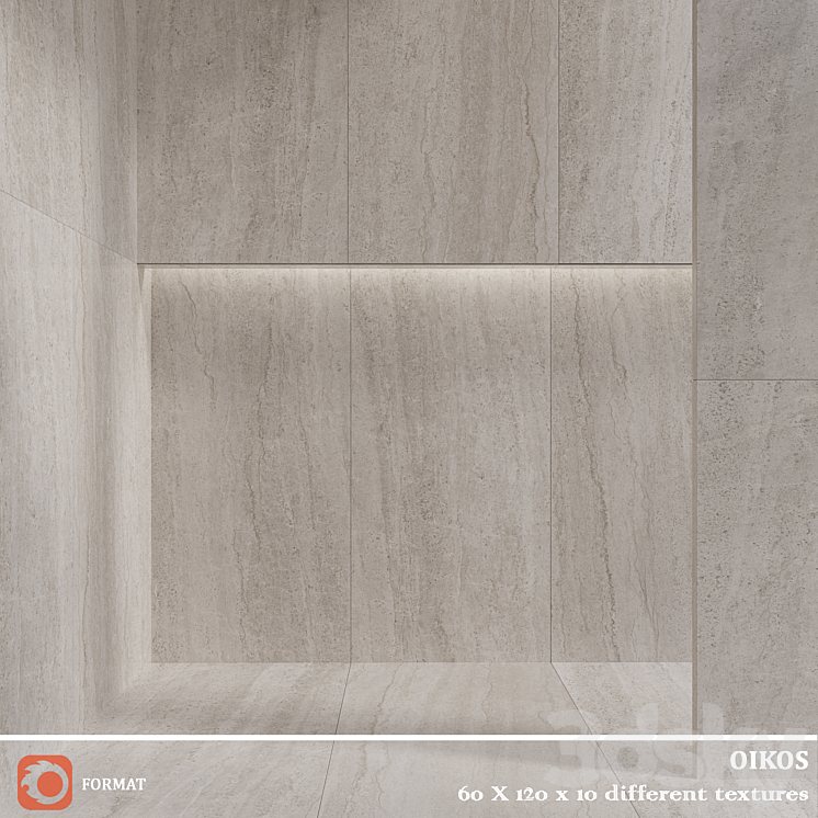 Oikos tiles - Tile - 3D model