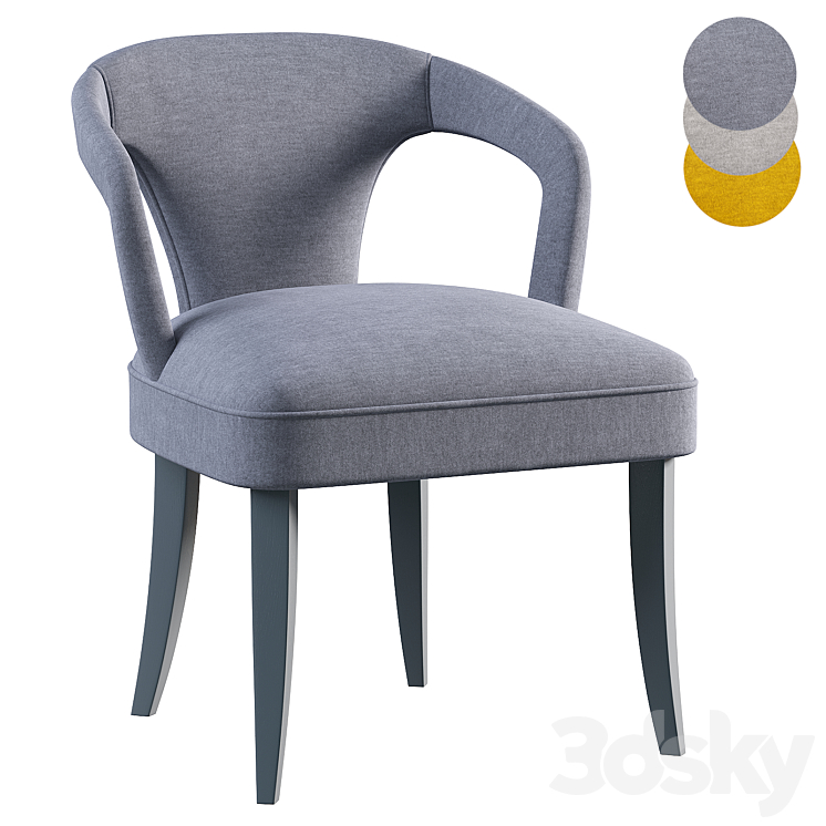 Mary Q Chair - Chair - 3D model
