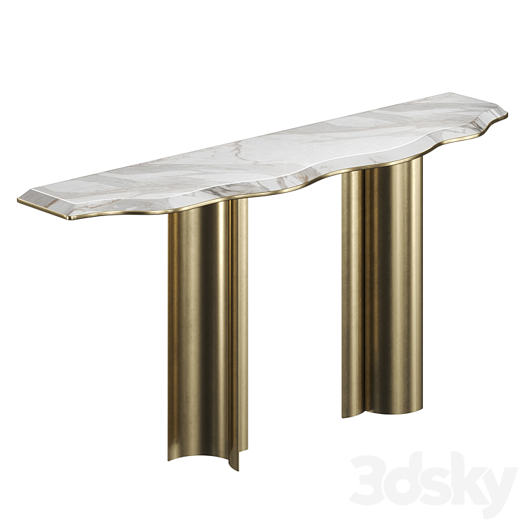Fusion Console Gold Castle - Console - 3D model
