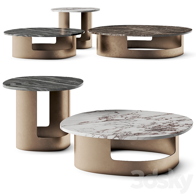 Marelli Kofi Coffee Tables - Table - 3D model