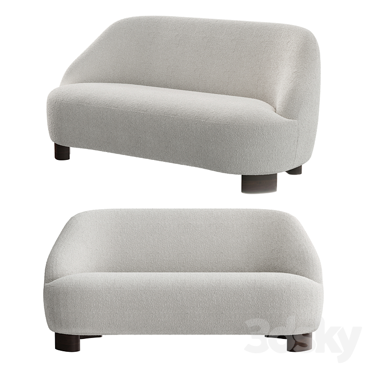 AndTradition Margas LC3 - Sofa - 3D model