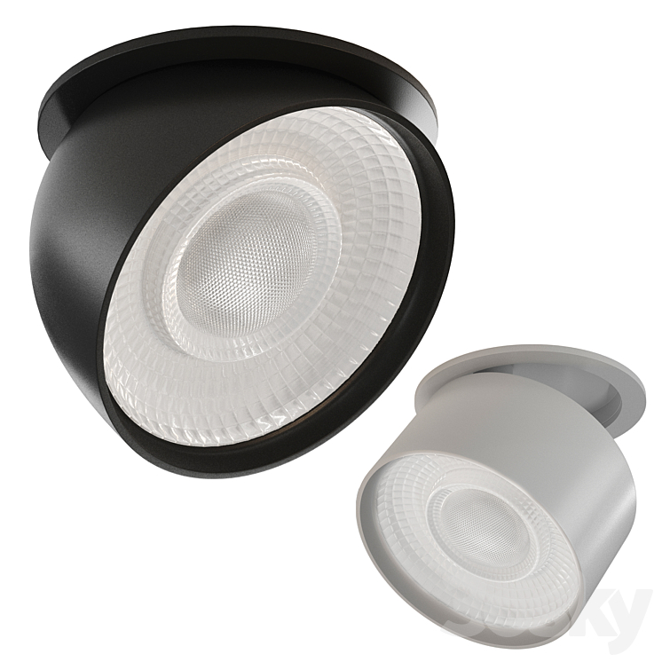 Built-in Oreo RT + OLA lamp (Centersvet) - Spot light - 3D model