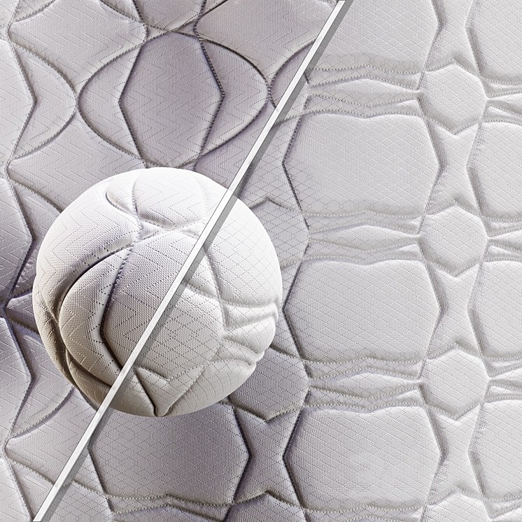 2 Fabric Mattress materials -vol.16 - Fabric - 3D model