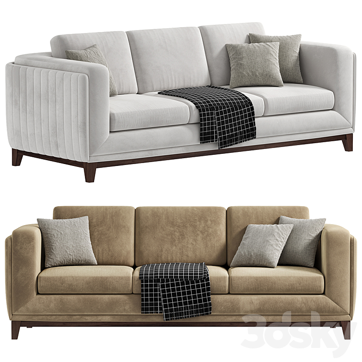 Sofa A117 By Delavega - Sofa - 3D model