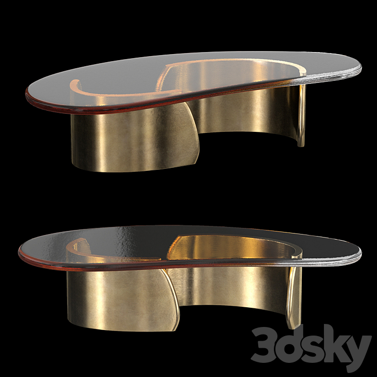 TIDAL COCKTAIL TABLE - Table - 3D model