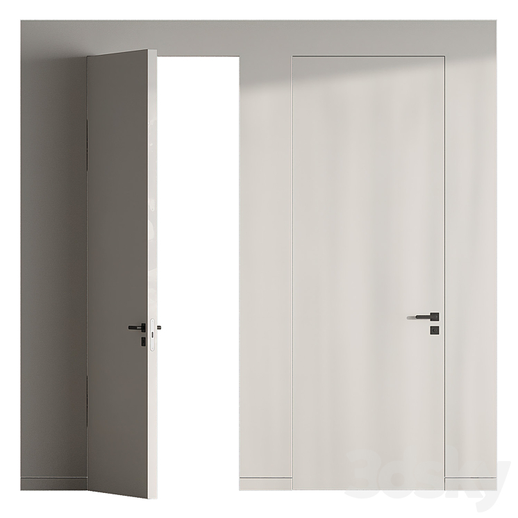 Interior door 001 - Doors - 3D model