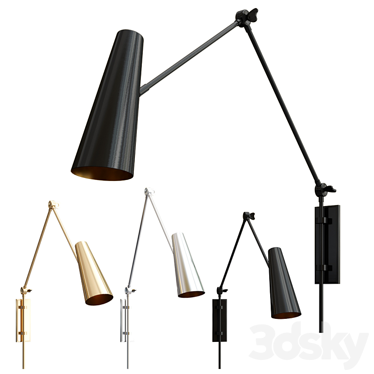 Lorne Wall Sconce by Hudson Valley - Wall light - 3D model