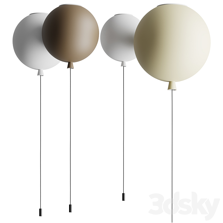 BROKIS MEMORY - Pendant light - 3D model