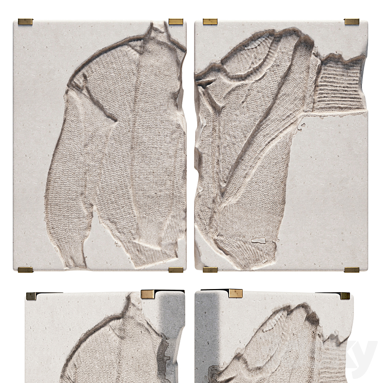 Concrete Art - Frame - 3D model