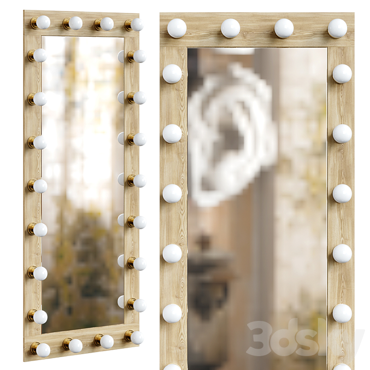 Dressing room Mirror by Jendi Mirror - Mirror - 3D model