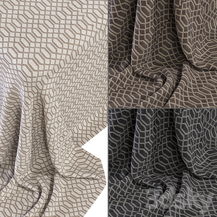 Fabric Collection TYRONE No. 26 - Fabric - 3D model