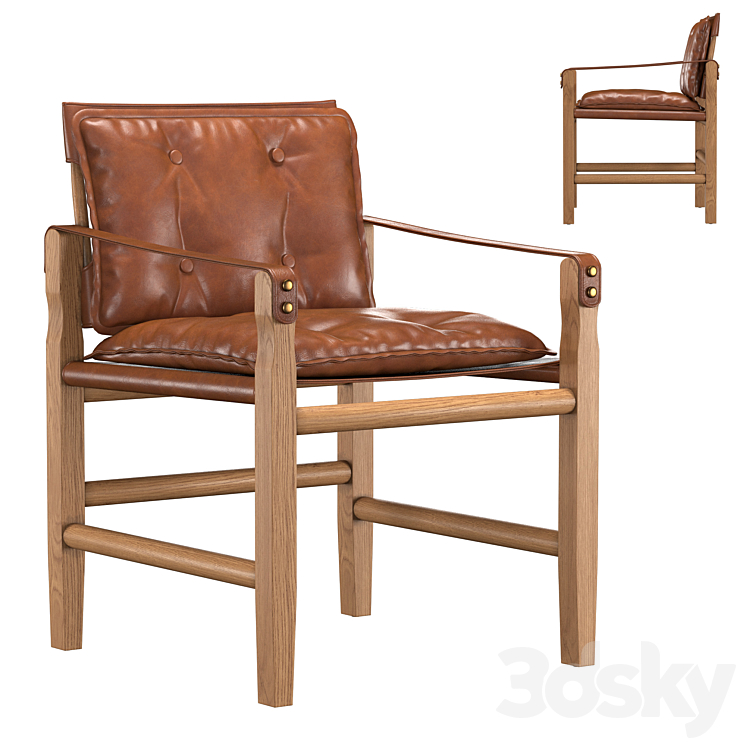 Lenz Dining Armchair - Chair - 3D model
