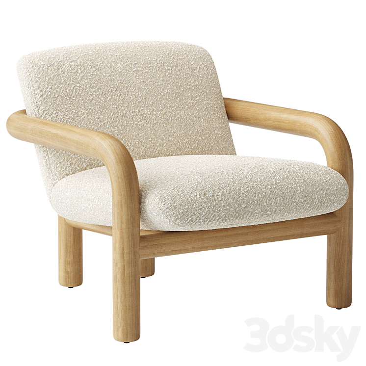 Benson Chair - Arm chair - 3D model