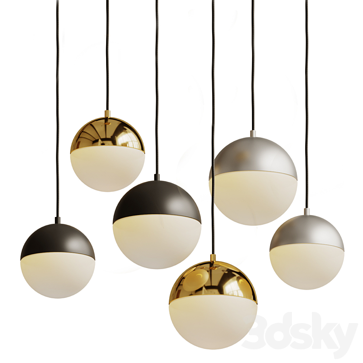 Pendant lamp odeon light pinga - Pendant light - 3D model
