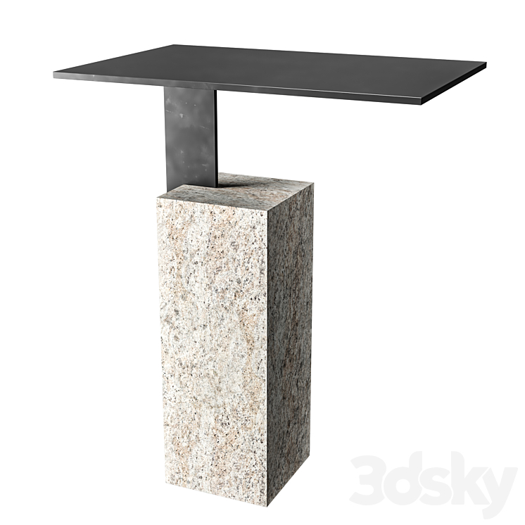 Mono Side Table - Table - 3D model