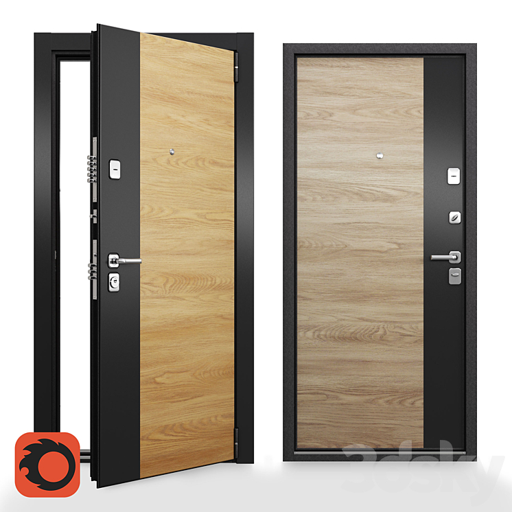 OM SUPER OMEGA PRO OP-S1 - Doors - 3D model