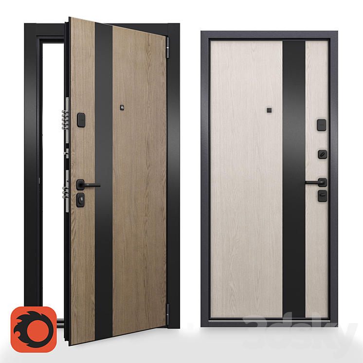 OM SUPER OMEGA PRO OP-S2 - Doors - 3D model
