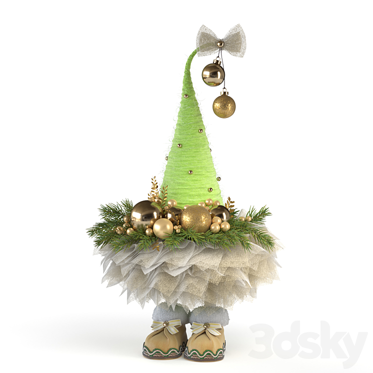 Christmas Tree Stomper - Other decorative objects - 3D model