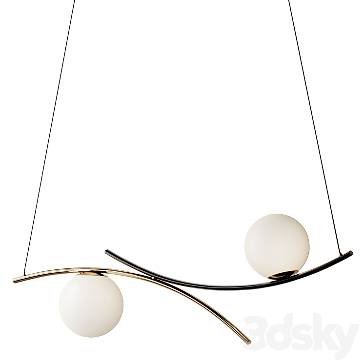 Vida Suspension Light by Moom for Eforma - Pendant light - 3D model