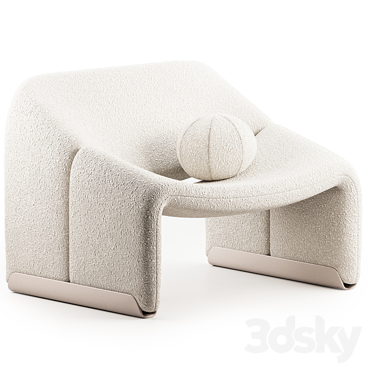 CALLISTO CHAIR - Arm chair - 3D model