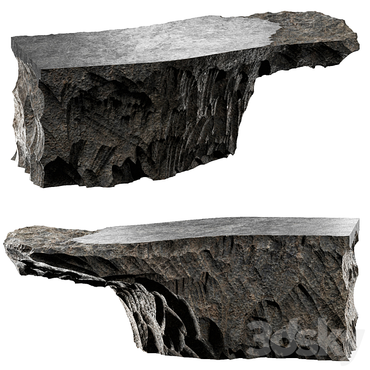 stone table - Table - 3D model