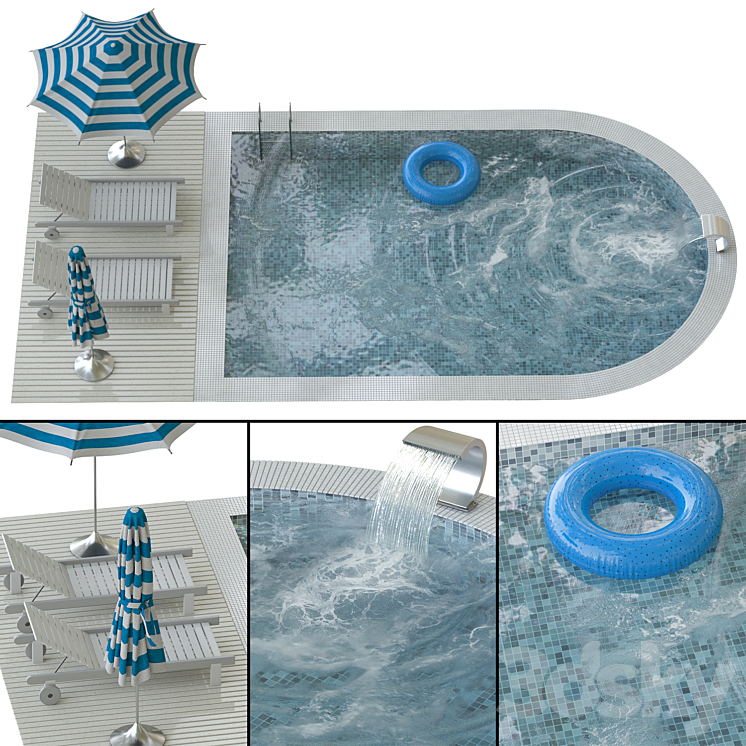swimming pool 046 - Other - 3D model
