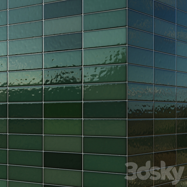 Artisan tiles (Equipe) - Tile - 3D model