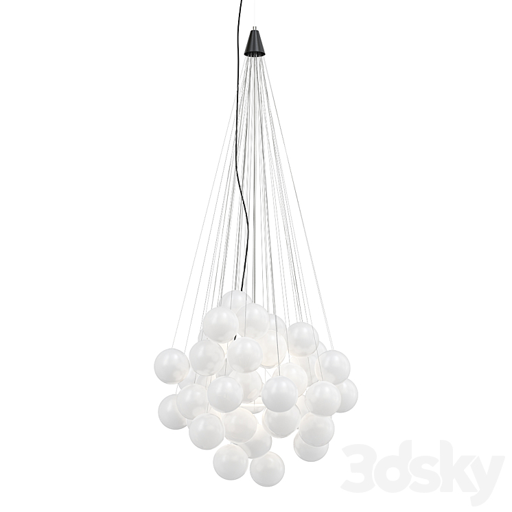 Stochastic Pendant Light 3d Model