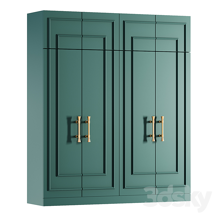 Georgia Wardrobe - Wardrobe & Display cabinets - 3D model