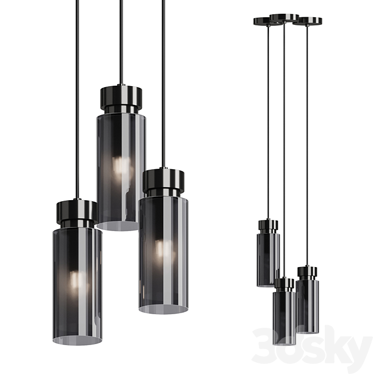 Escada Centaurus suspension combination - Pendant light - 3D model