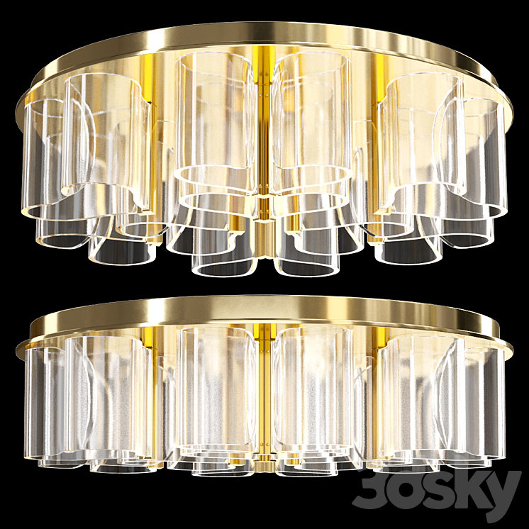 Lampatron HEARTS ceiling light - Ceiling lamp - 3D model