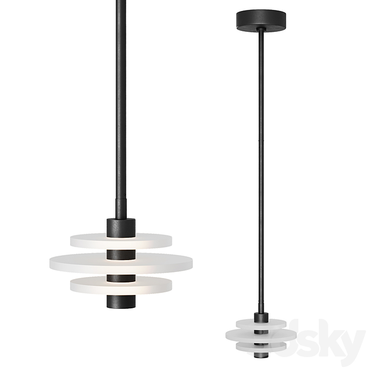 Bevins Pendant - Pendant light - 3D model