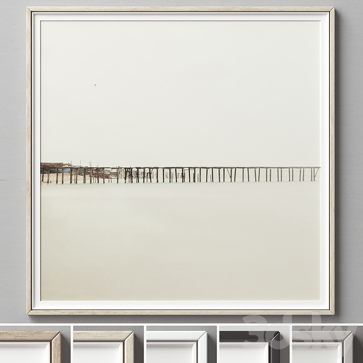 Picture Frames Set -492 - Frame - 3D model
