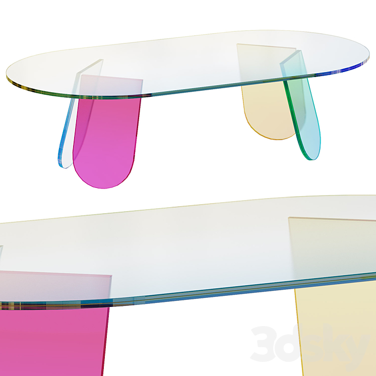 Shimmer tavoli - Table - 3D model