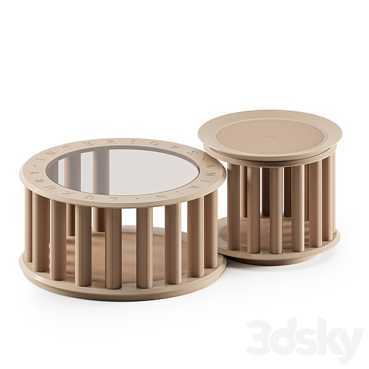 OM LOW TABLE by ANIKIN - Table - 3D model